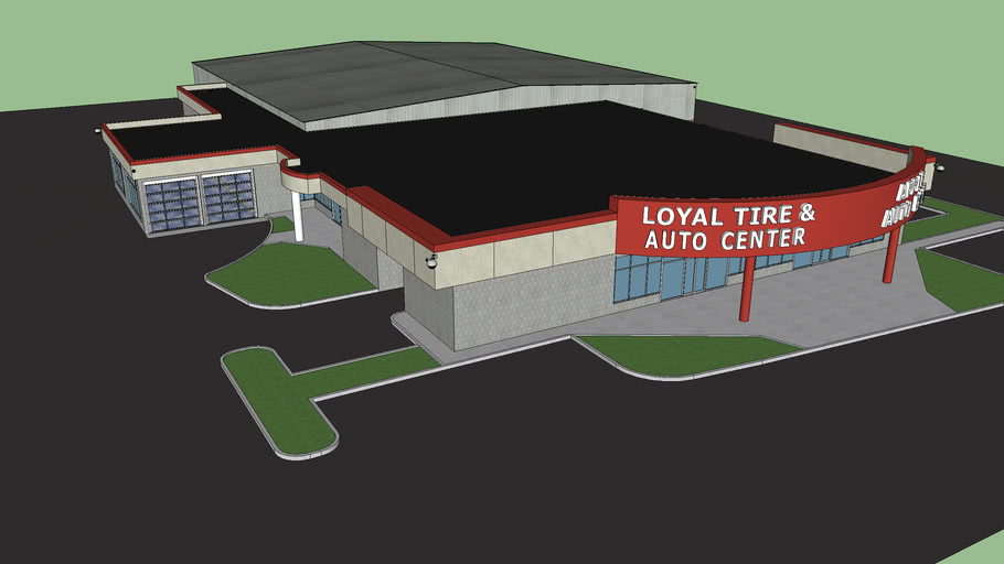 Auto Body and service shop | 3D Warehouse