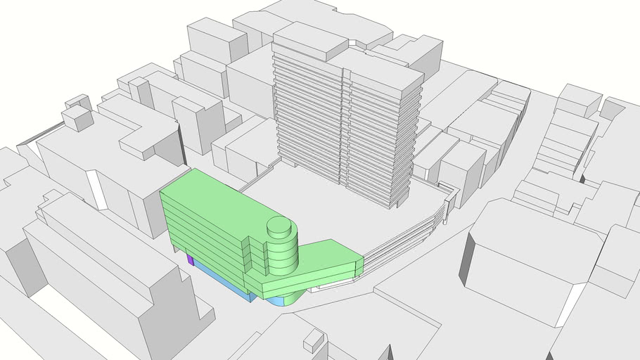 Massing model | 3D Warehouse