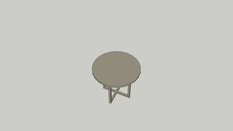 Round Dining Table | 3D Warehouse