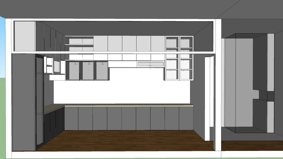 modular kitchen | 3D Warehouse