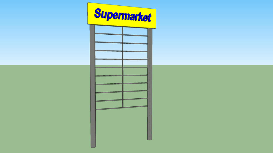 Pylon Sign | 3D Warehouse