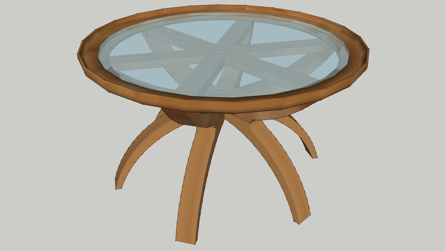 Mid Century Center Table | 3D Warehouse