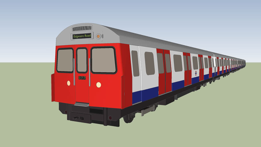 London UNDERGROUND C69/C77 Surface Stock | 3D Warehouse