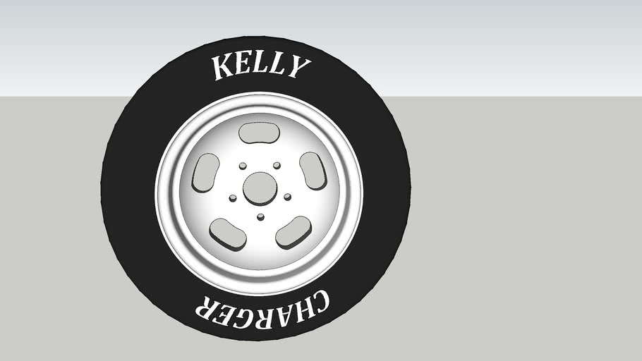 Aluminum Slot Mag Wheel | 3D Warehouse