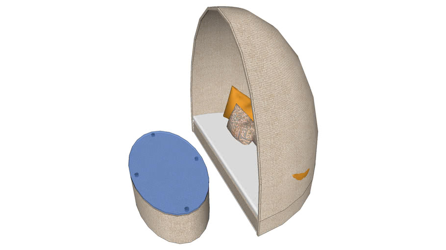 Zuo Modern Valencia Daybed | 3D Warehouse