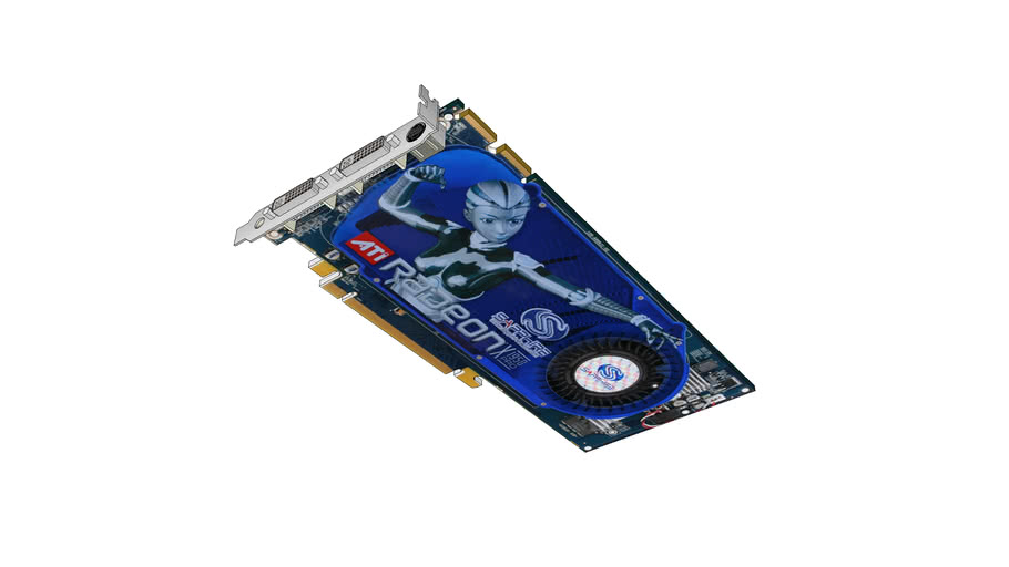 Sapphire ATI Radeon X1950Pro | 3D Warehouse