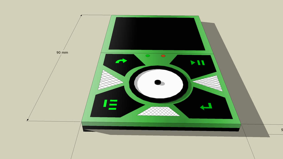 James' MP3 Player Design | 3D Warehouse