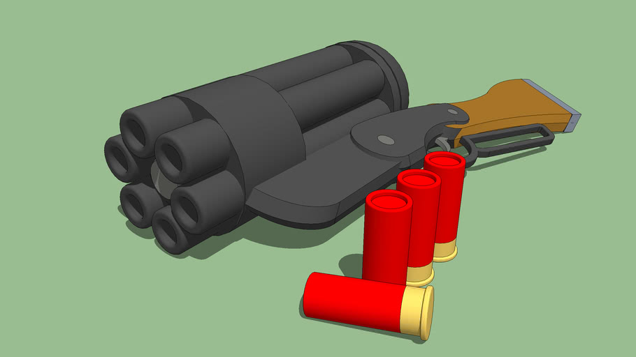 big baby HELLBOY 2 gun | 3D Warehouse