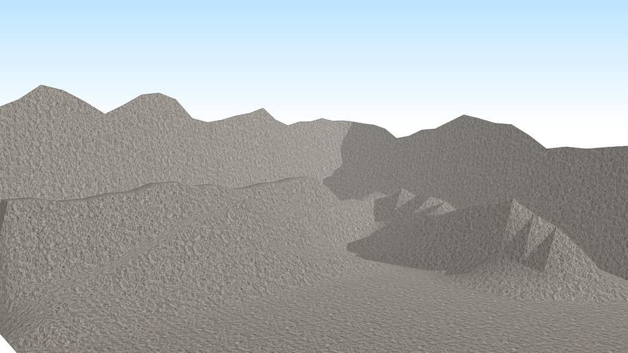 Mountain Terrain | 3D Warehouse