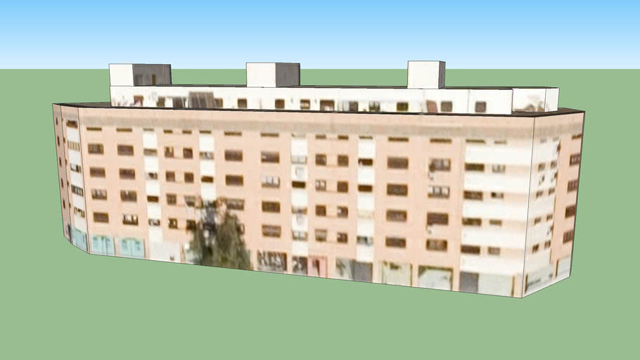 Bloque de pisos | 3D Warehouse