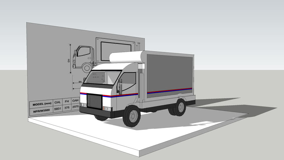 Simple 3D Truck | 3D Warehouse