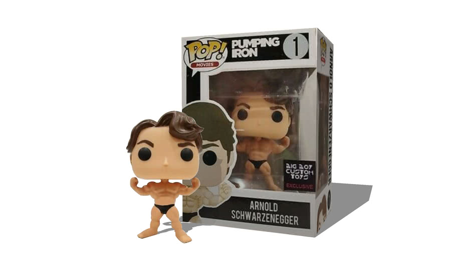Arnold Schwarzenegger PUMPING IRON Funko POP (fan made) | 3D Warehouse
