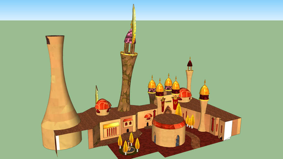 Silvermoon City Pt 4 (The Dead Scar, The Bazaar) | 3D Warehouse