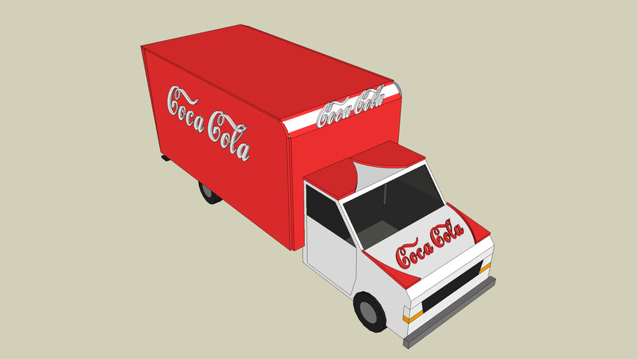 Coca cola truck | 3D Warehouse