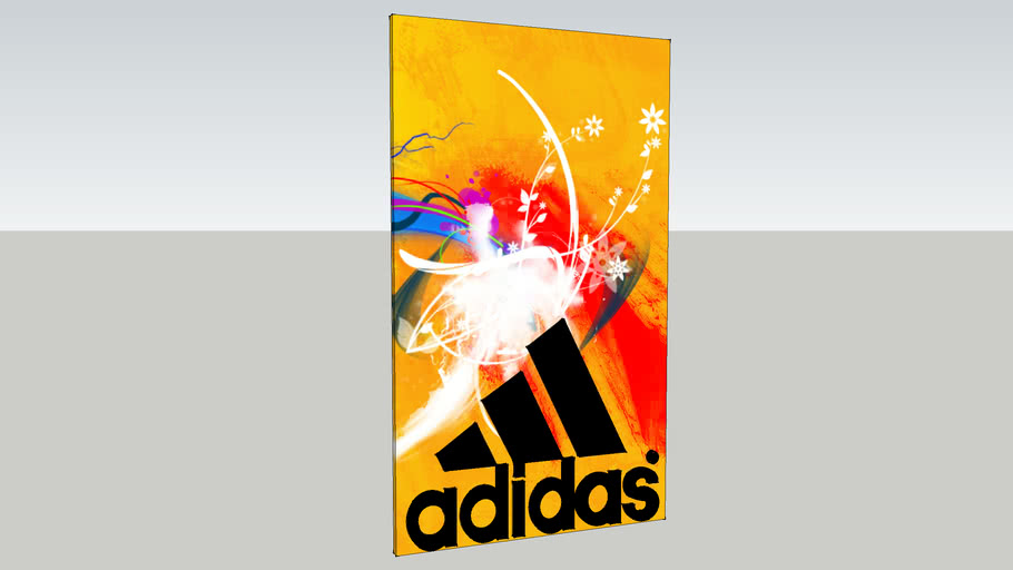Adidas - Signboard(with Contest_Entry_by_Hornsby) | 3D Warehouse