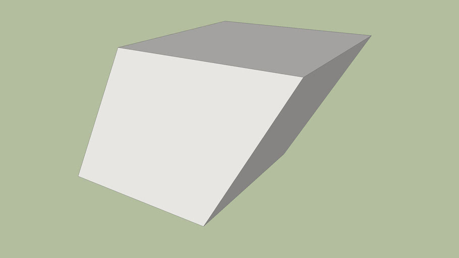 Prisma inclinado | 3D Warehouse