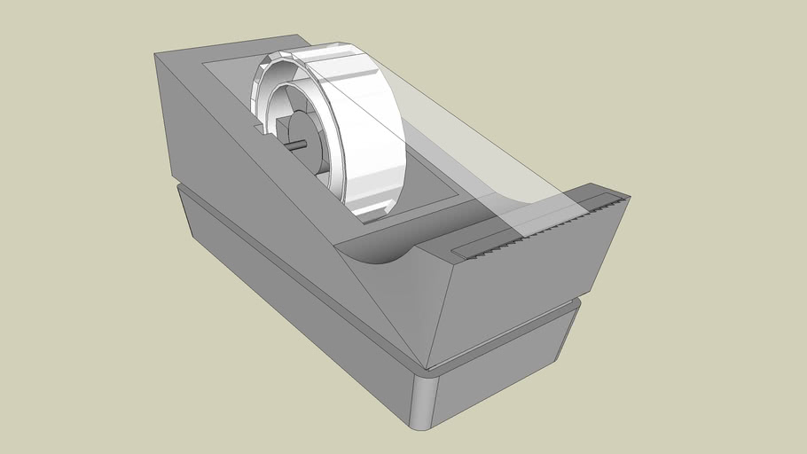 Tape Dispenser | 3D Warehouse