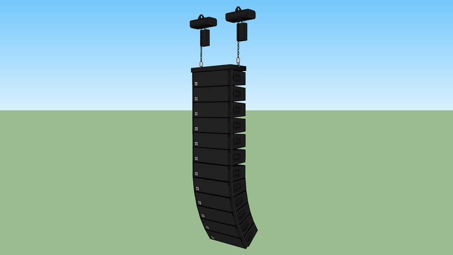 line array d&b | 3D Warehouse