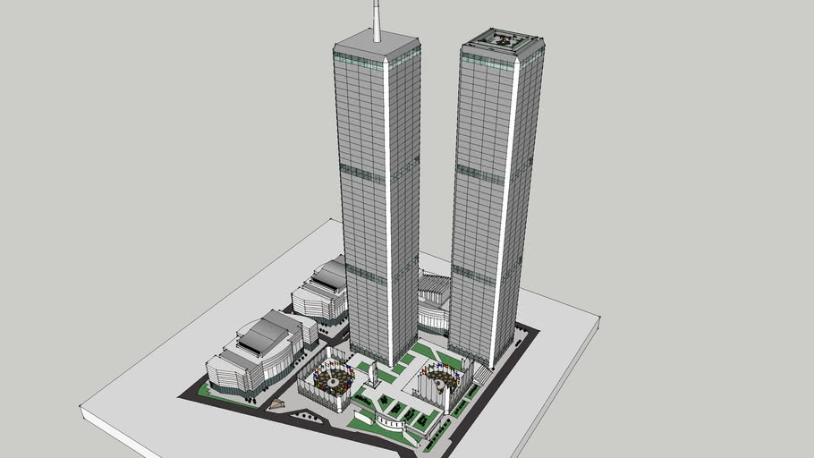 Twin Towers WTC II | 3D Warehouse