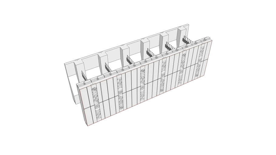 Fox Blocks 8 inch Taper Block | 3D Warehouse