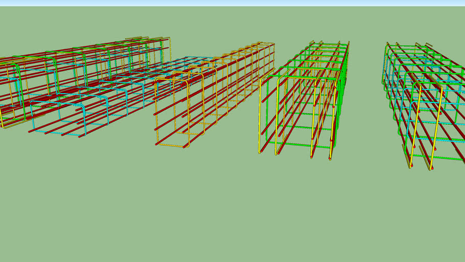Five Types of Reinforced Beams | 3D Warehouse