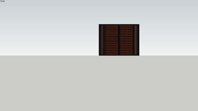 COMPOUND WALL GATE | 3D Warehouse