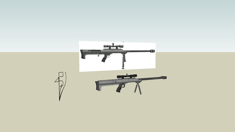 Barrett Model 99 | 3D Warehouse
