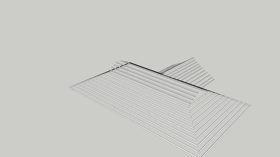 Common Rafter Roofing | 3D Warehouse