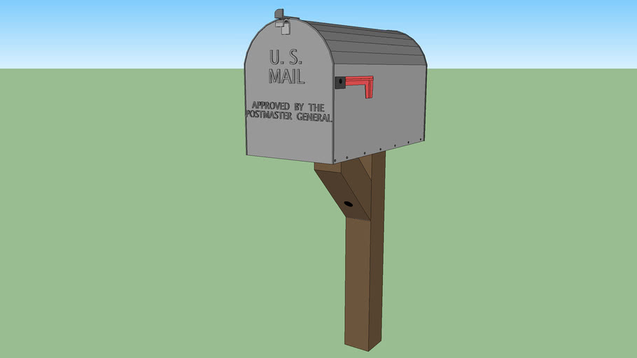 Simple Mailbox | 3D Warehouse