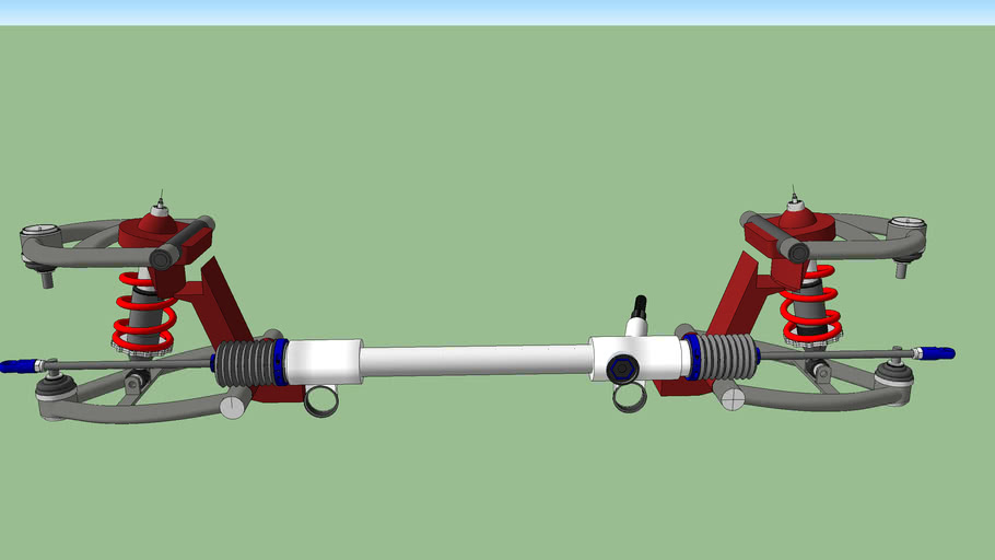 Mustang II front suspension | 3D Warehouse
