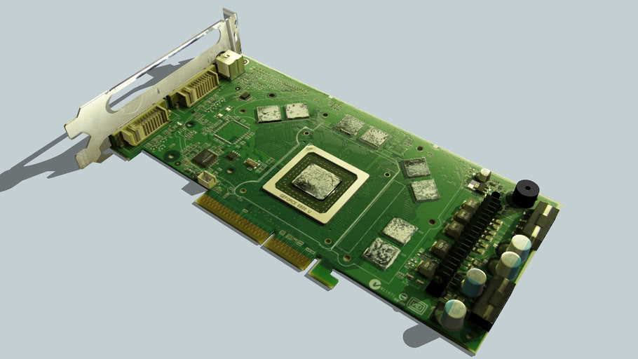 Nvidia GeForce 6800 Ultra (No Cooler) | 3D Warehouse