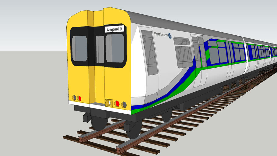 First Great Eastern Class 315 train | 3D Warehouse
