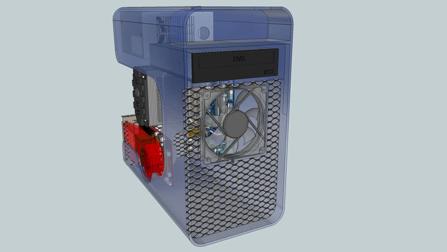 Crystal PC Case | 3D Warehouse