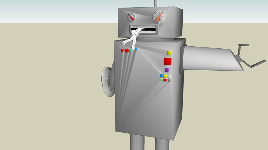 EVIL ROBOT!!!!!!!!!!! | 3D Warehouse