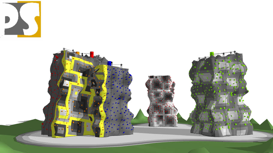 Rock+climbing+center | 3D Warehouse