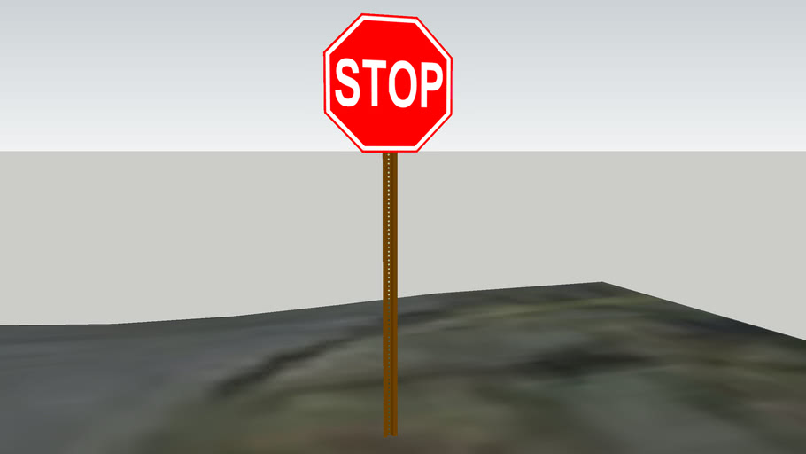 Stop Sign | 3D Warehouse
