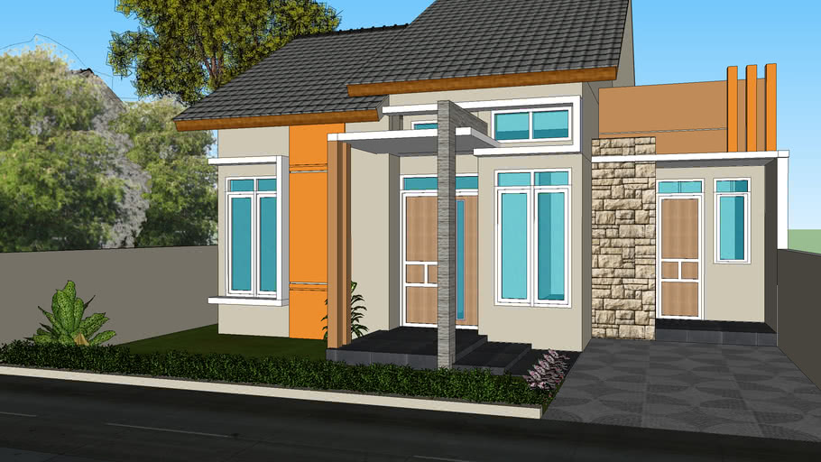 Perumahan Minimalis | 3D Warehouse