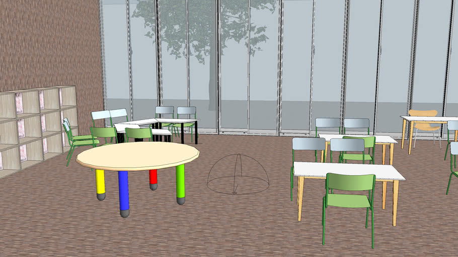 Render Aula | 3D Warehouse