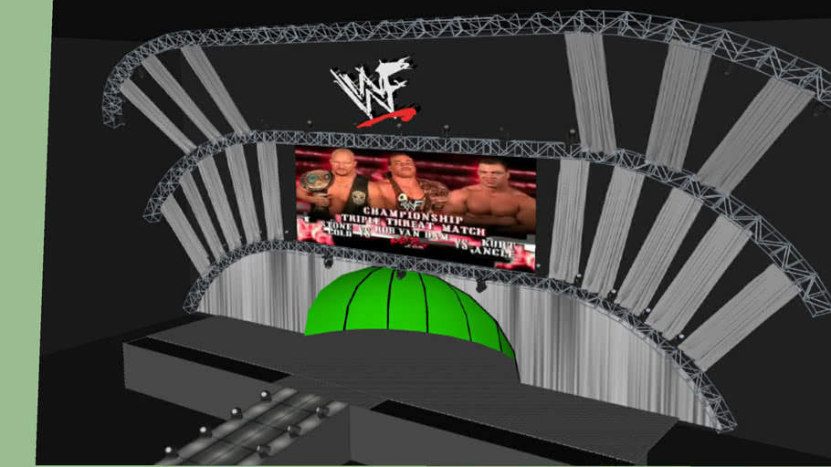 WWF No Mercy 2001 Stage Model (Image Only) | 3D Warehouse