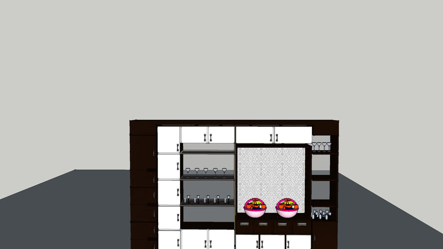 Crockery unit 2 | 3D Warehouse