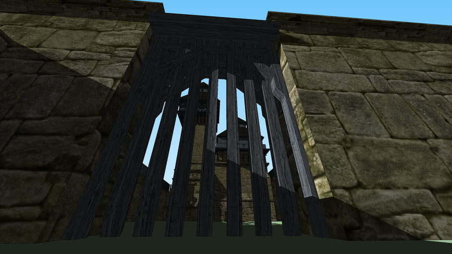 Medieval outpost | 3D Warehouse