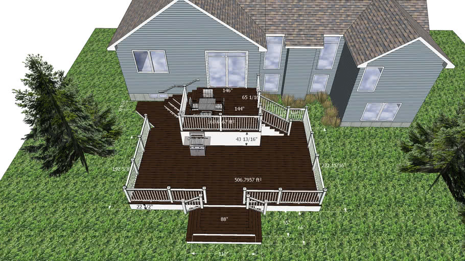 Composite Deck | 3D Warehouse