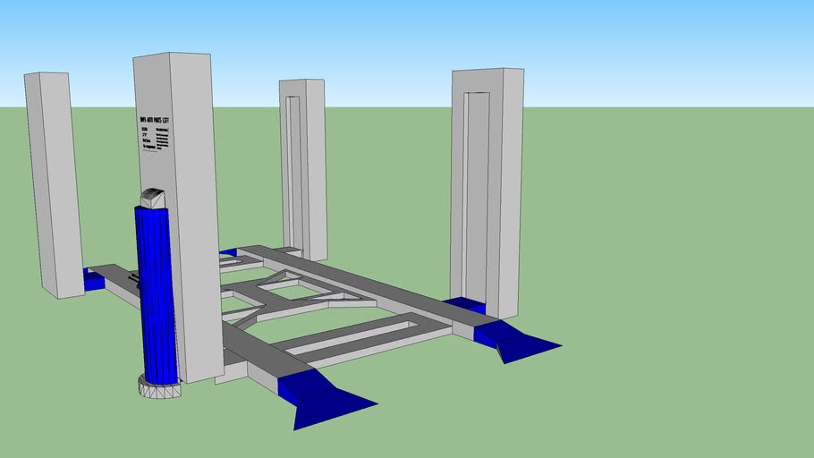 elevador carros | 3D Warehouse