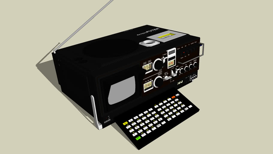 SHARP RATEKAPUTER(1979 Japan) | 3D Warehouse