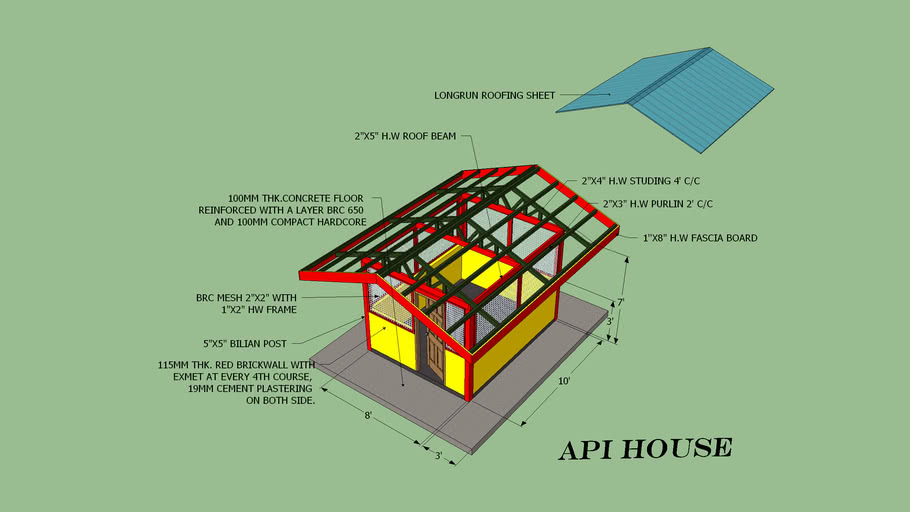 api house | 3D Warehouse
