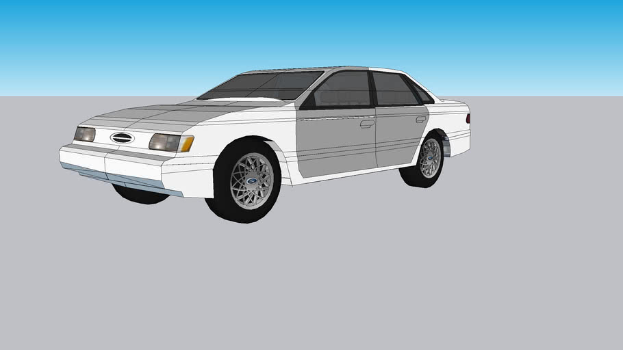 1994 Ford Taurus GL (sedan variant) | 3D Warehouse