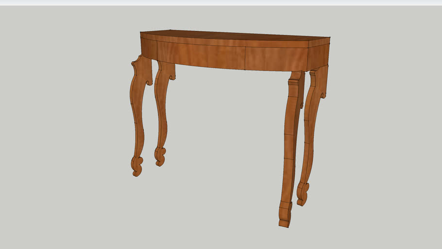 console table | 3D Warehouse