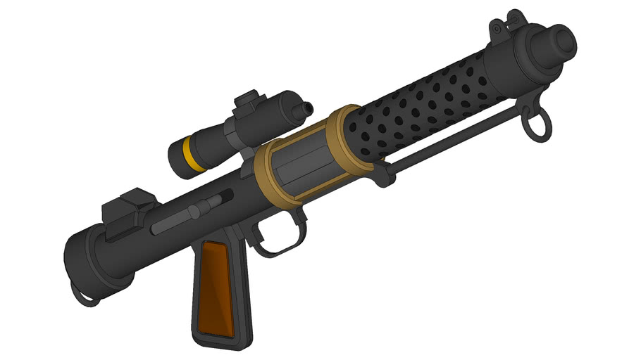 Bonadan Arms BA-26b 'Fortitude' Blaster Carbine | 3D Warehouse