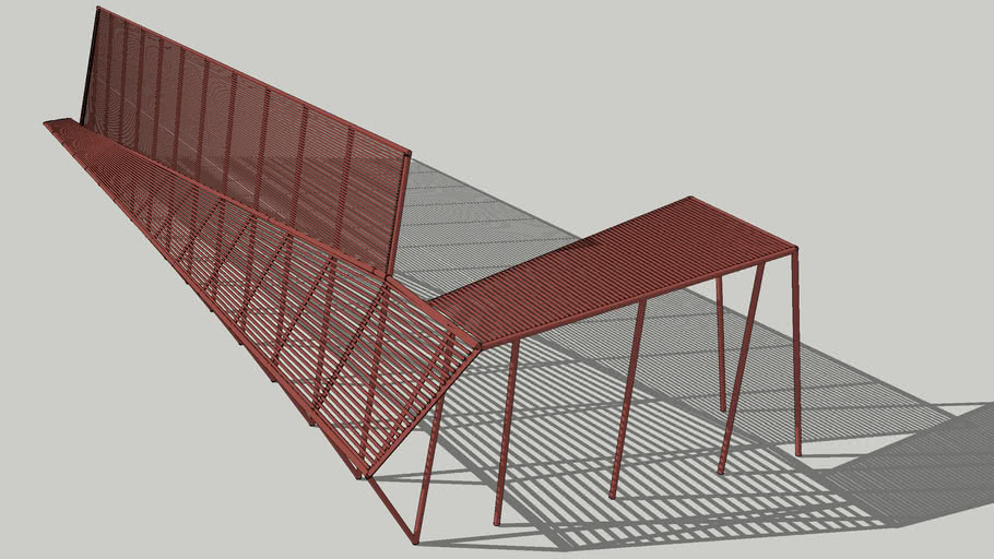 Prairie View A&M University Architecture Building Shading Device | 3D ...