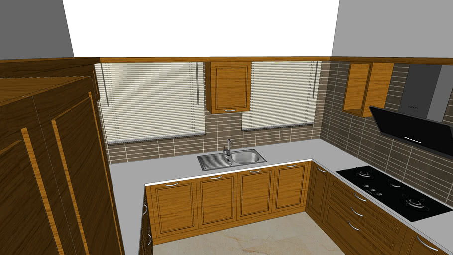 WOODEN KITCHEN | 3D Warehouse